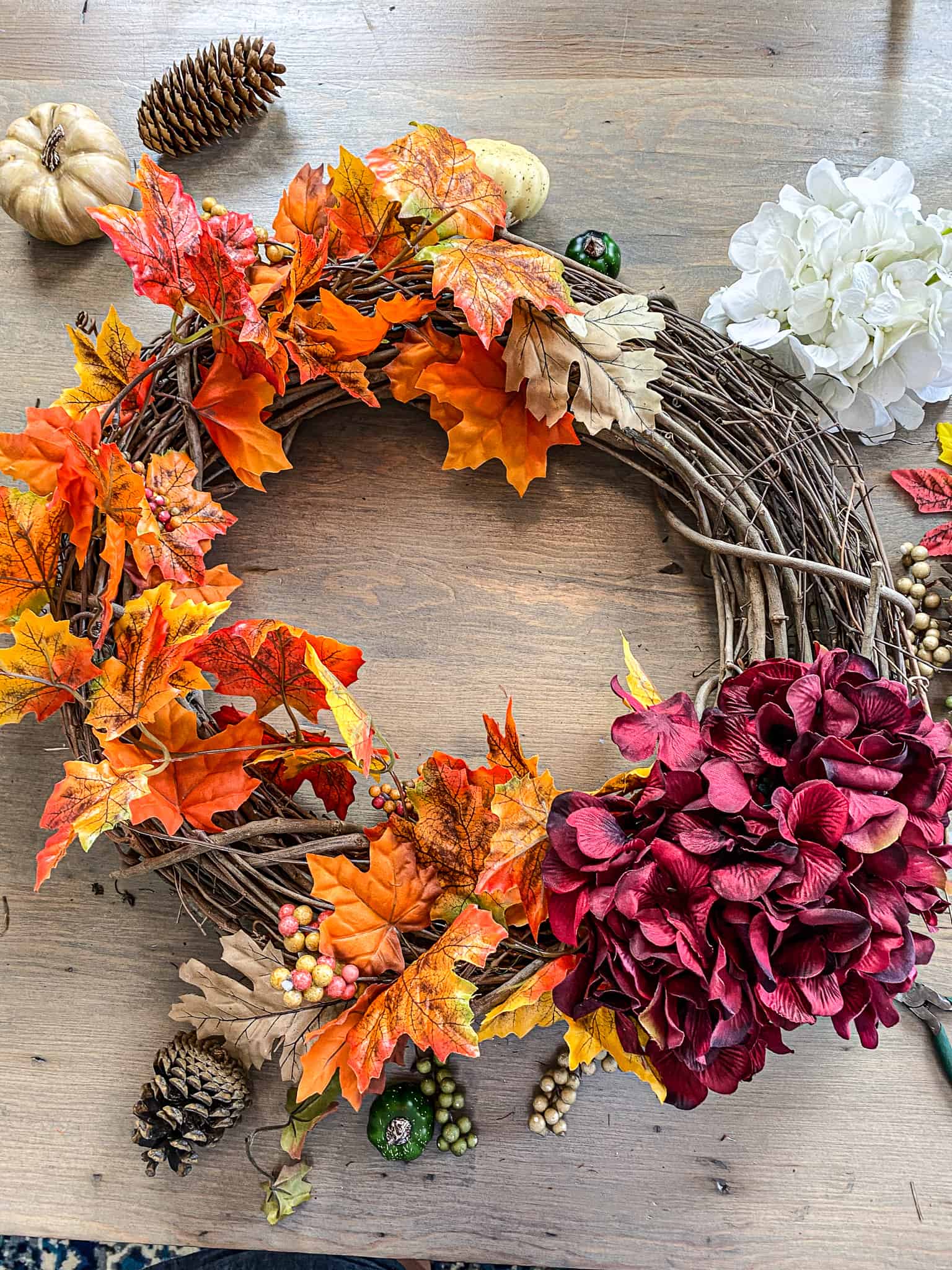 DIY Fall Wreath - Fearless DIY